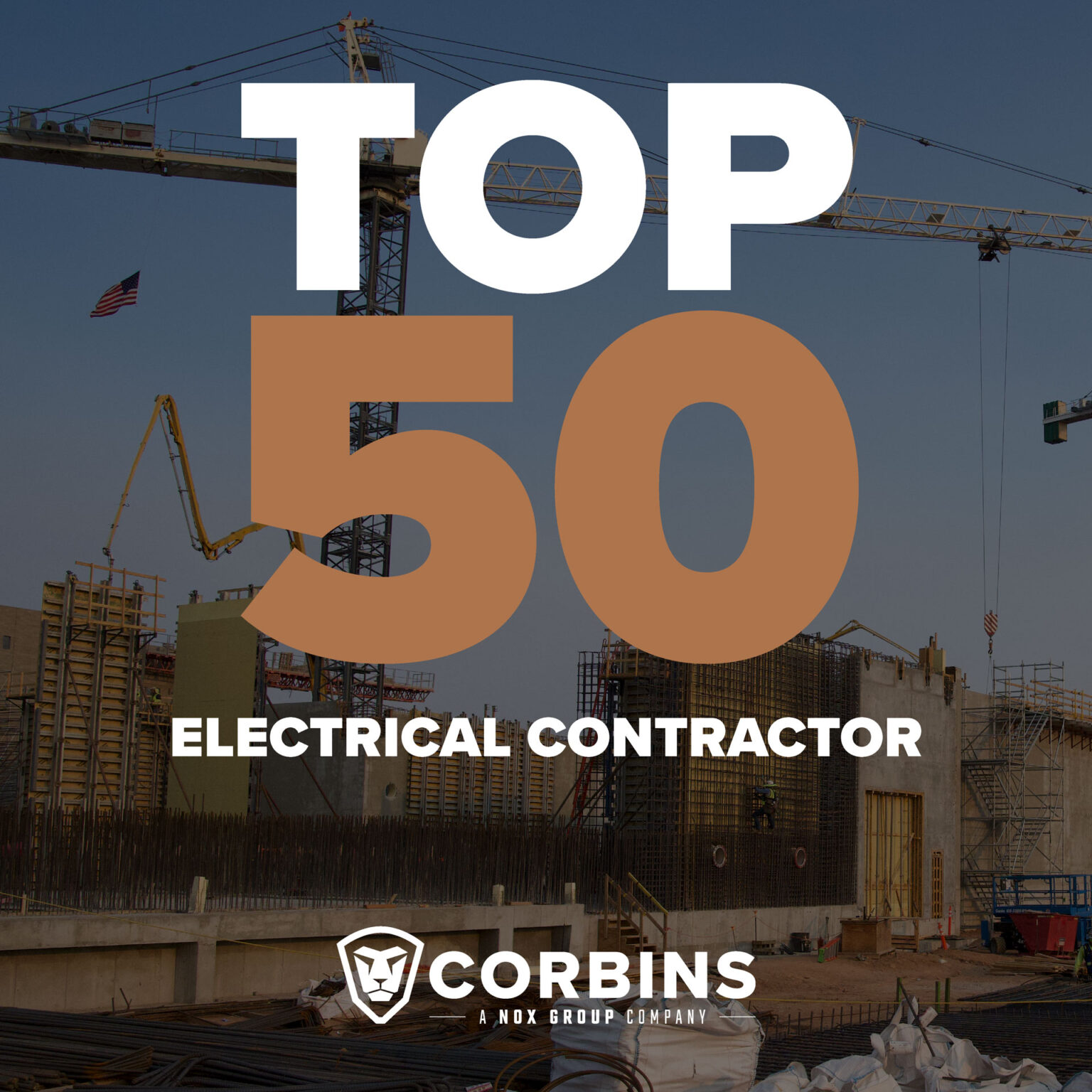 Corbins Ranks Among Top Electrical Contractors in the U.S. - CORBINS
